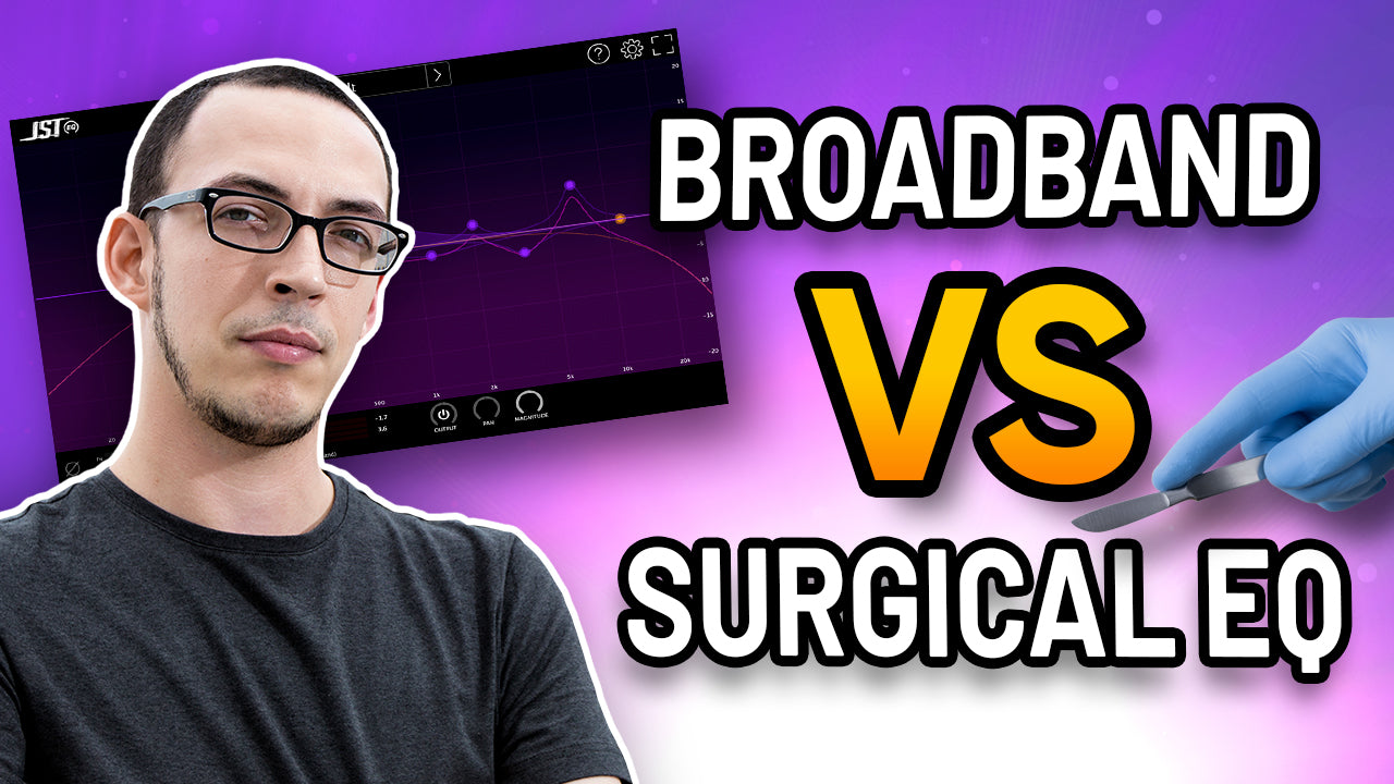EQ Basics for Beginners: Broadband vs Surgical EQ with multi-platinum ...