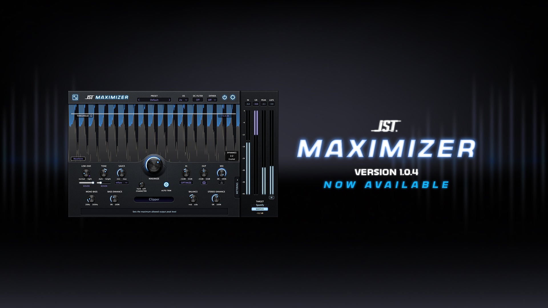 JST Maximizer v1.0.4 Now Available – Joey Sturgis Tones