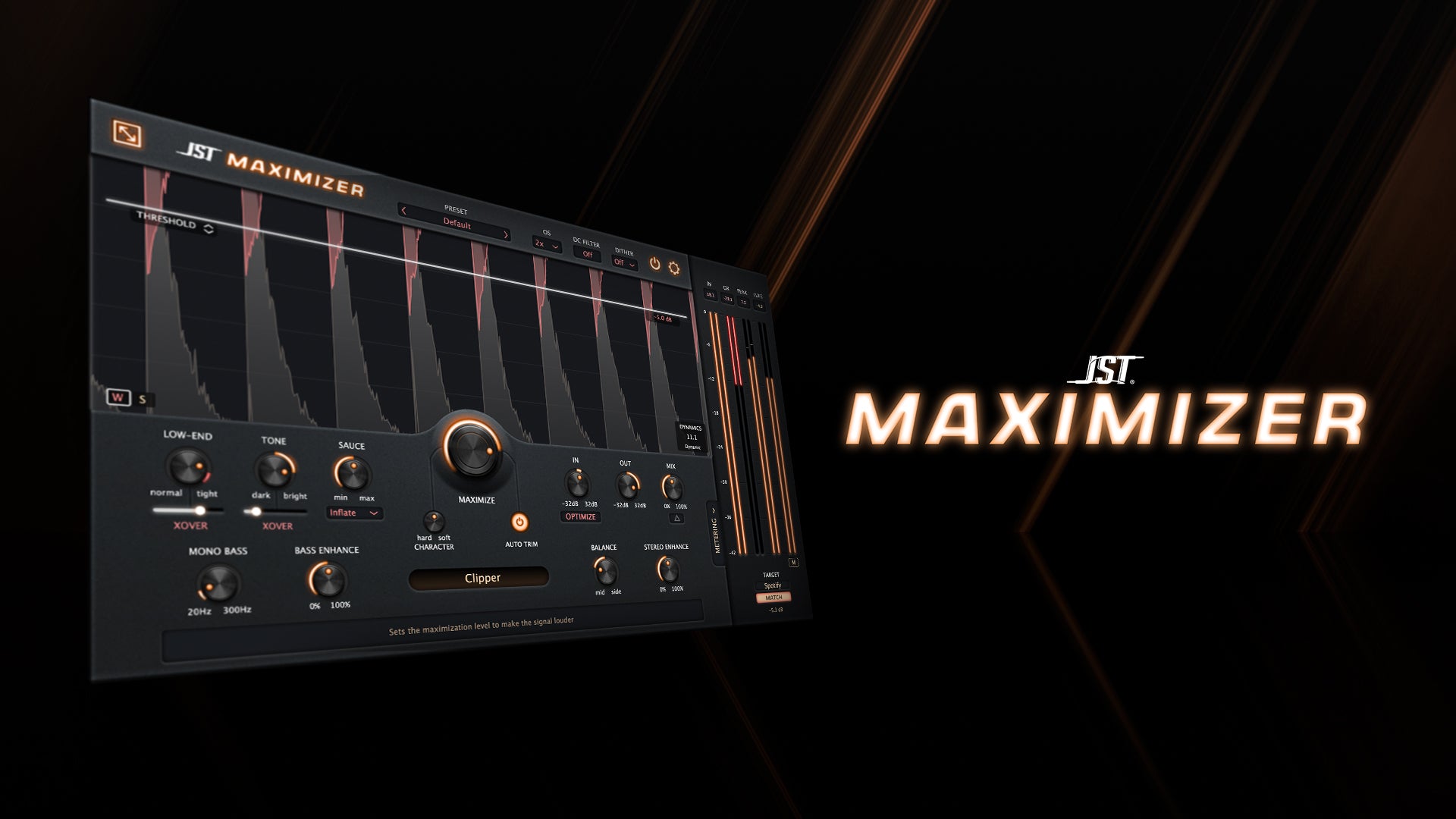 JST Maximizer - All-In-One Mastering Plugin – Joey Sturgis Tones