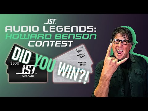 Did YOU Win The Audio Legends: Howard Benson Contest?! – Joey Sturgis Tones